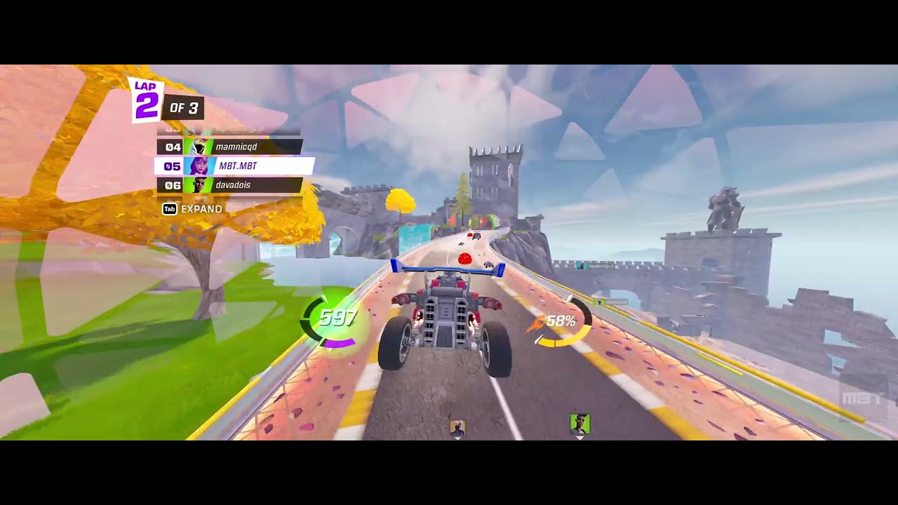 Fortnite Rocket Racing Riviera By Psyonix Ultrawide Gameplay Youtube