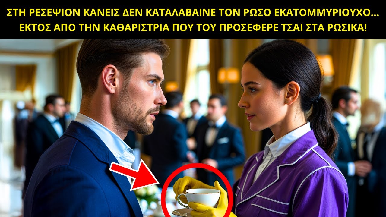 ΣΤΗ ΡΕΣΕΨΙΟΝ ΚΑΝΕΙΣ ΔΕΝ ΚΑΤΑΛΑΒΑΙΝΕ ΤΟΝ ΡΩΣΟ ΕΚΑΤΟΜΜΥΡΙΟΥΧΟ... ΕΚΤΟΣ ...