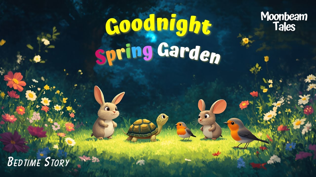 Goodnight Spring Garden 🐁🔯THE IDEAL Soothing Bedtime Stories for Babies ...