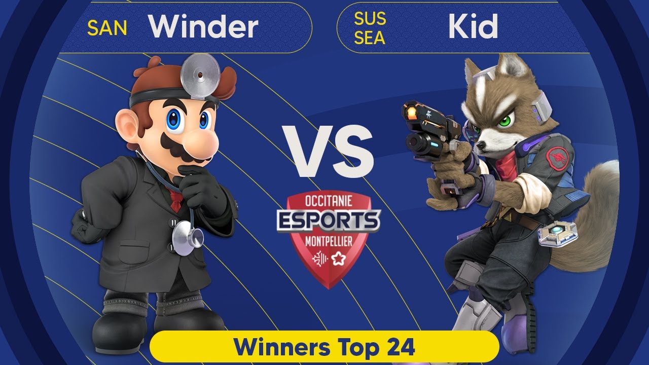 OES Montpellier Smash - Winners Top 24 - Winder (Dr. Mario) Vs. Kid ...