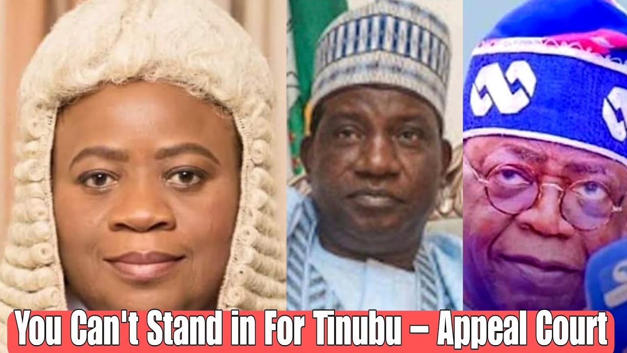 PRESIDENTIAL PETITION; TINUBU MUST BE AVAILABLE IN THE COURT, YOU CAN'T ...