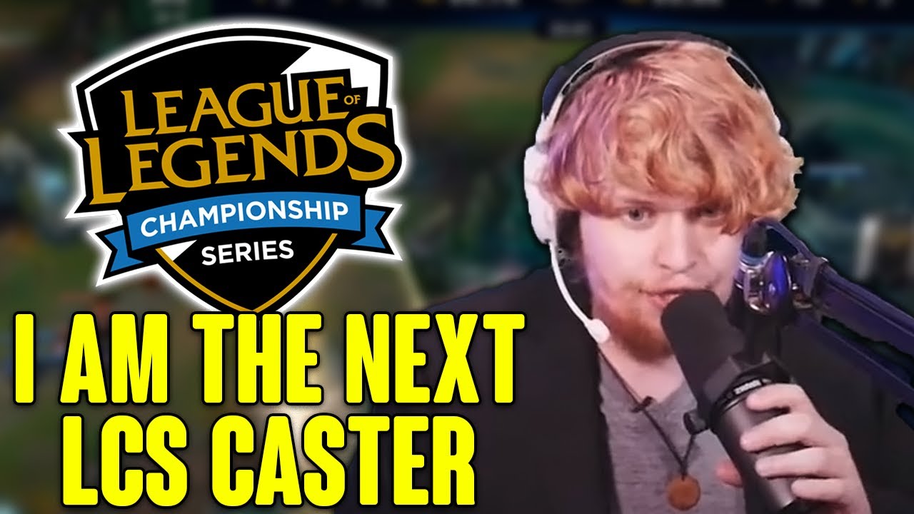 I am the next LCS Caster?!! - YouTube
