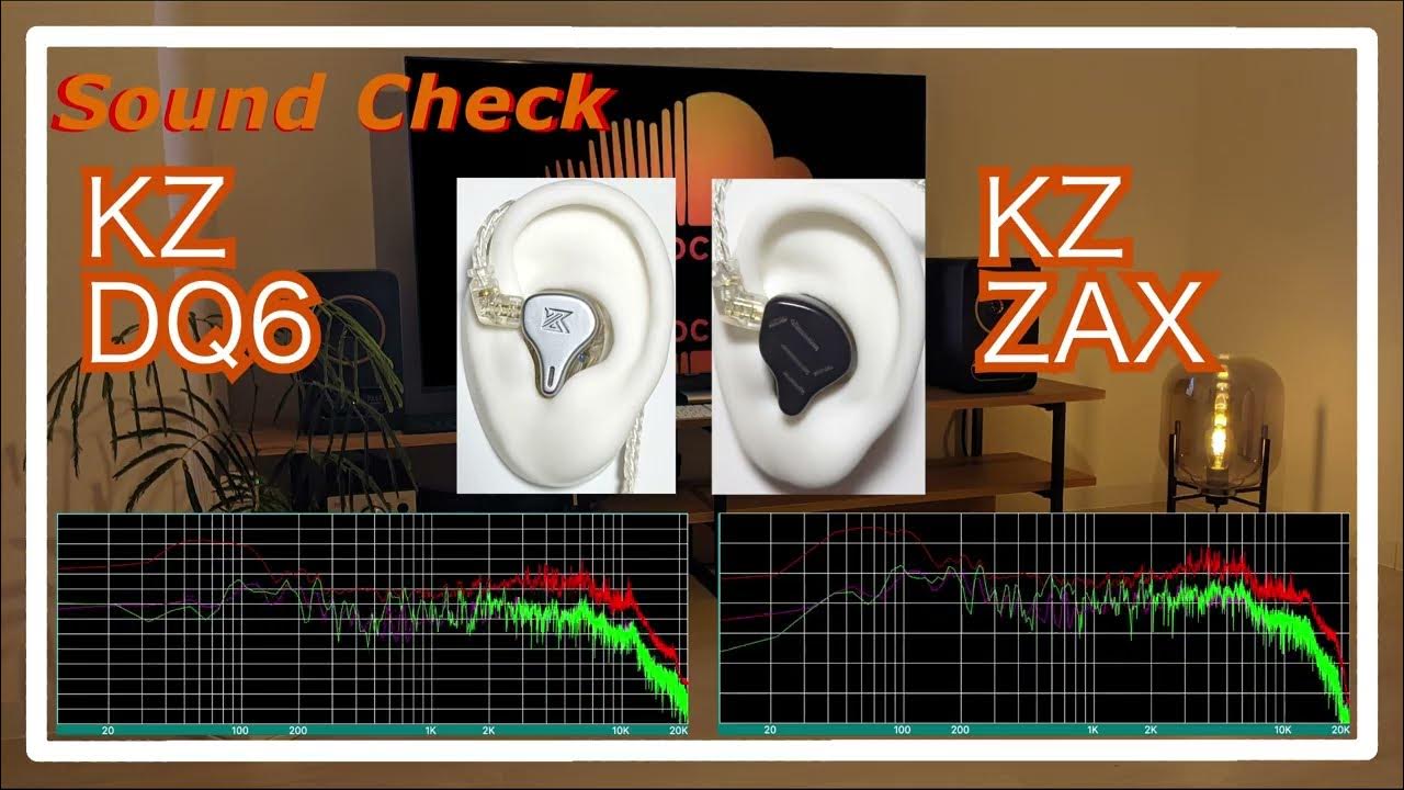 KZ DQ6 vs KZ ZAX [IEMs Chinese In-Ear headphones Sound Comparison 中華イヤホン音比較] - YouTube