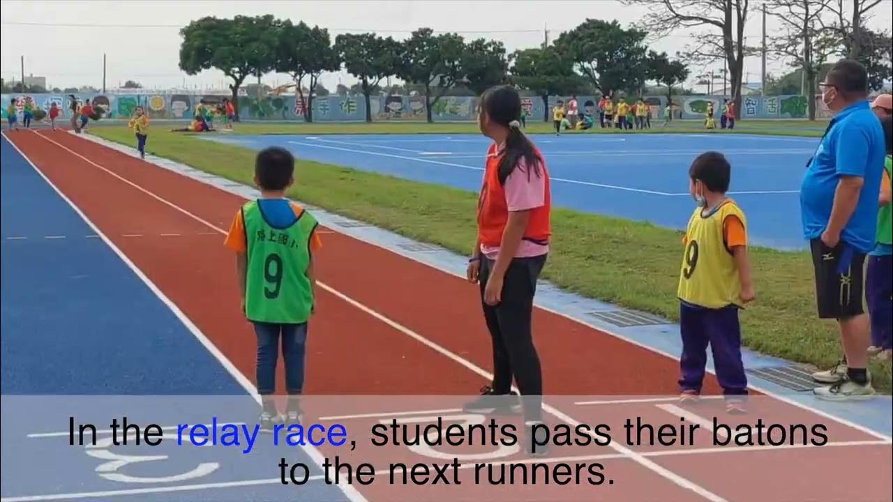 Word of the Day: relay race 接力賽 - YouTube
