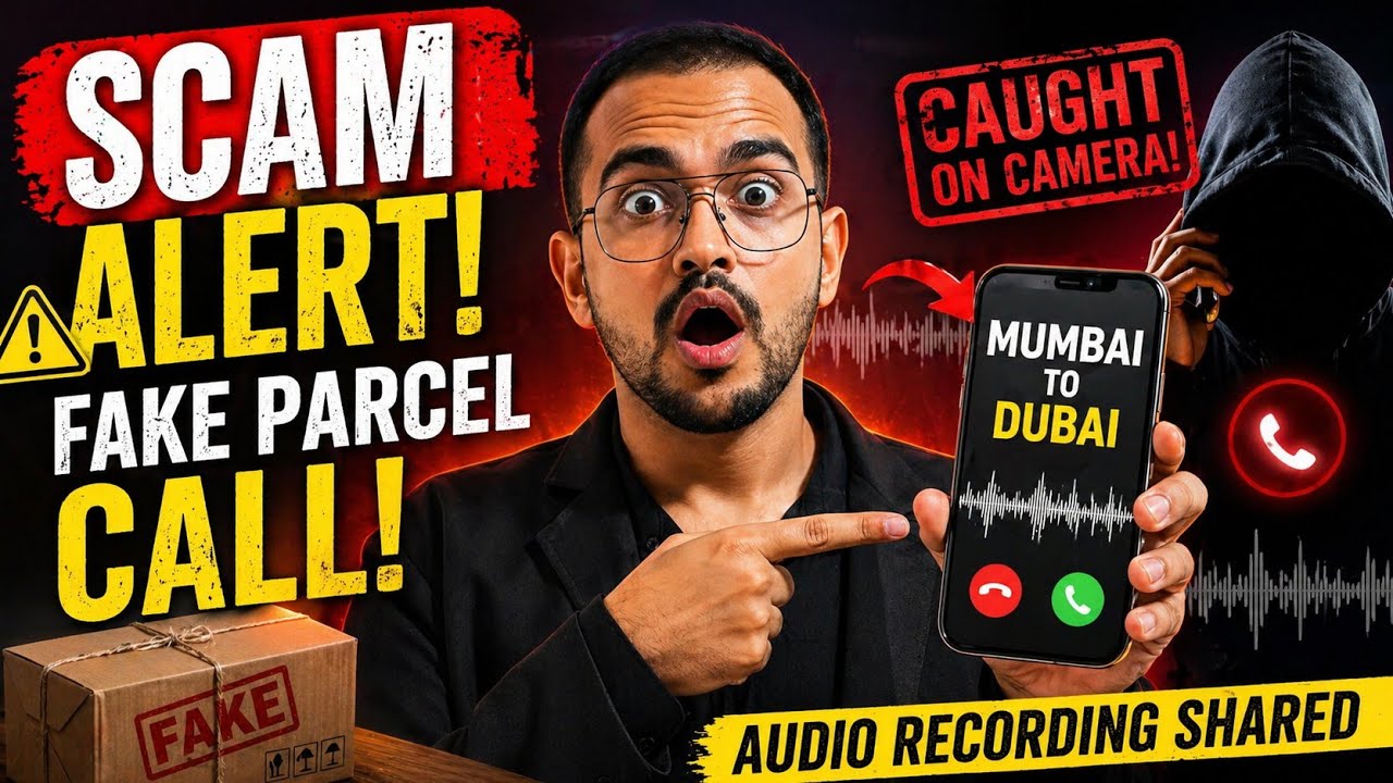 Scam Alert! Fake Parcel Call from Mumbai to Dubai—Caught on Camera ...