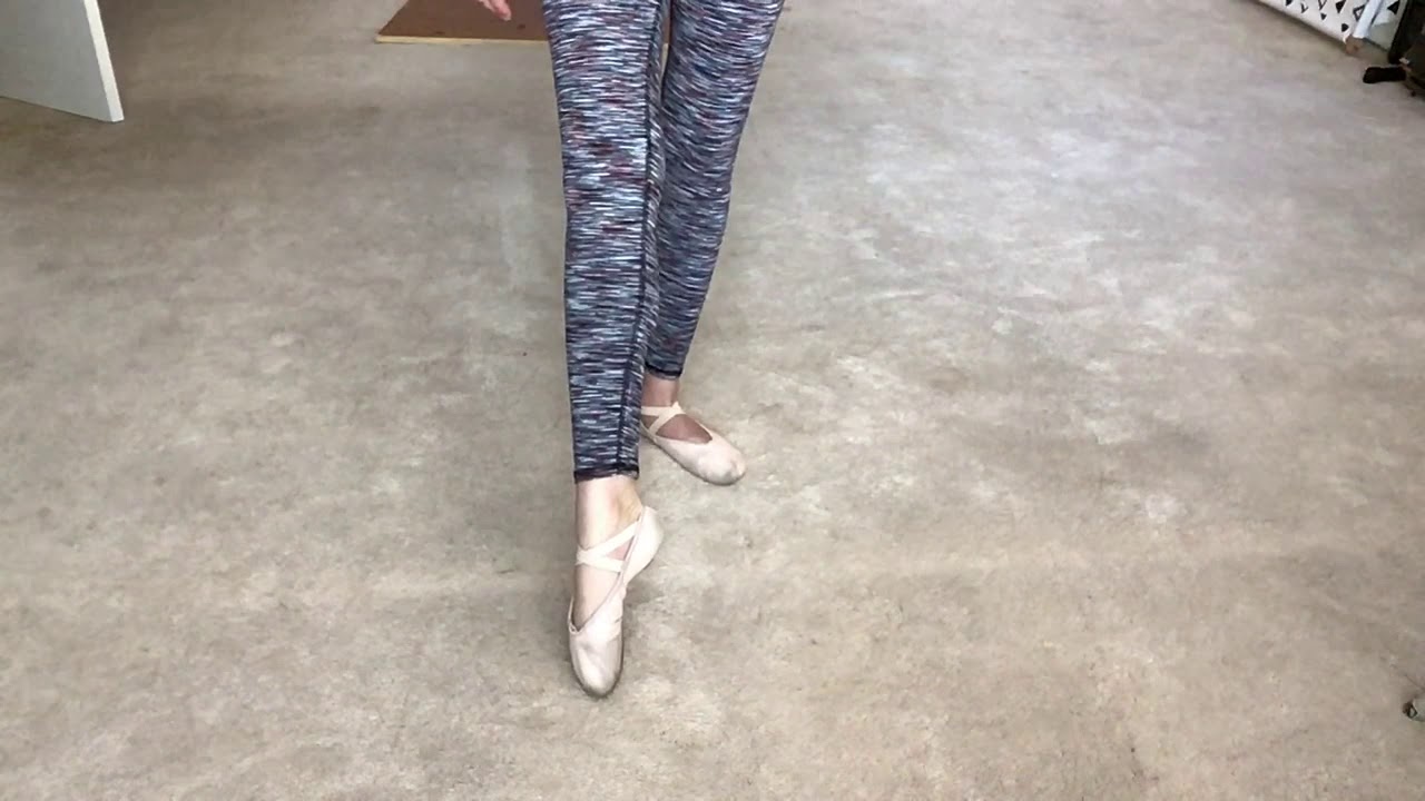 Tendu Front From First Position - YouTube