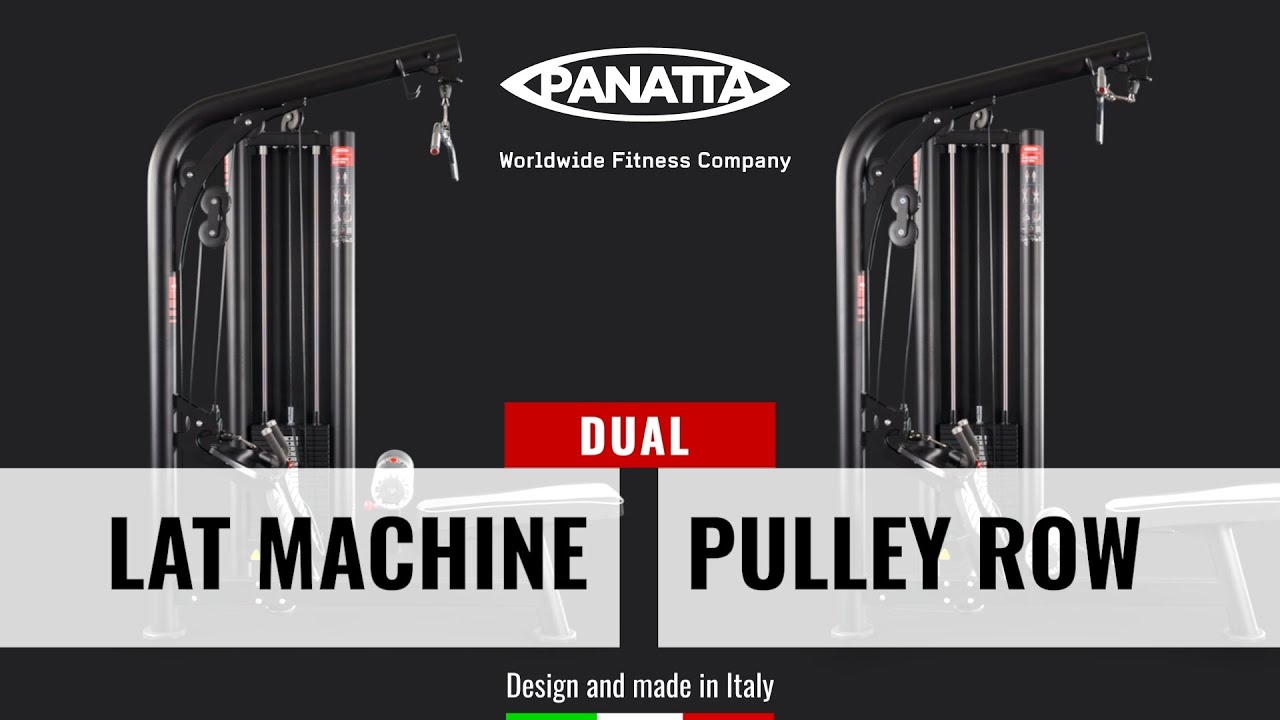 Dual Lat Machine | Pulley Row - Panatta - YouTube