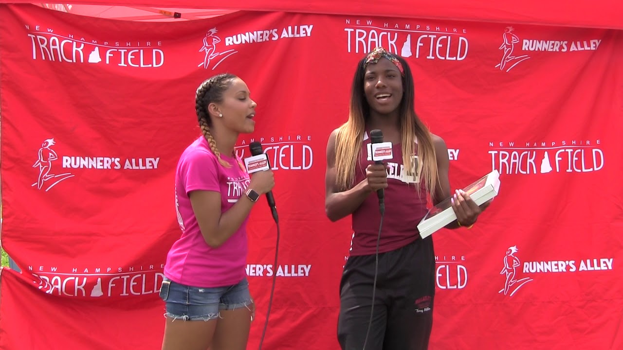 2018 New England 200m Champ Terry Miller - YouTube