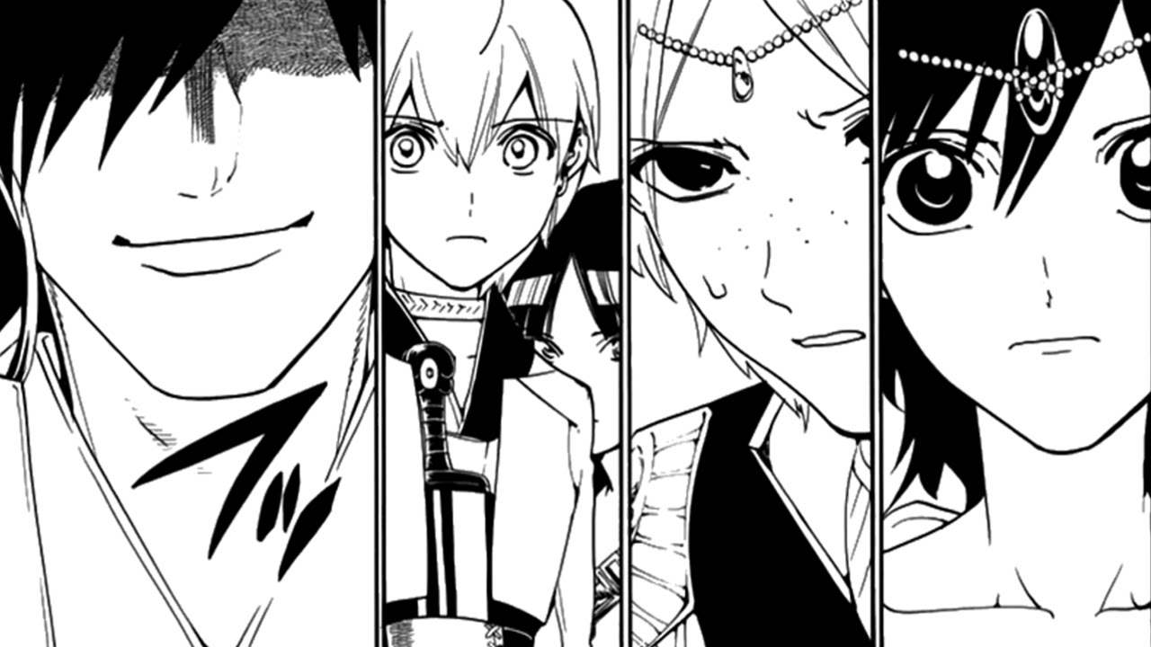 マギ Aladdin Vs Sinbad Destiny Magi Chapter 316 マギ Review - YouTube