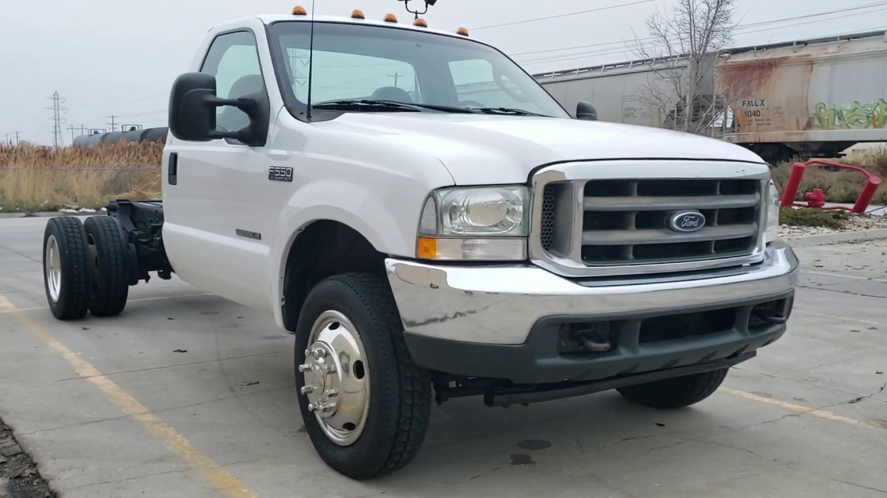 WWW.DIESEL-DEALS.COM 2003 FORD F550 4X4 STANDARD CAB 7.3 POWERSTROKE ...