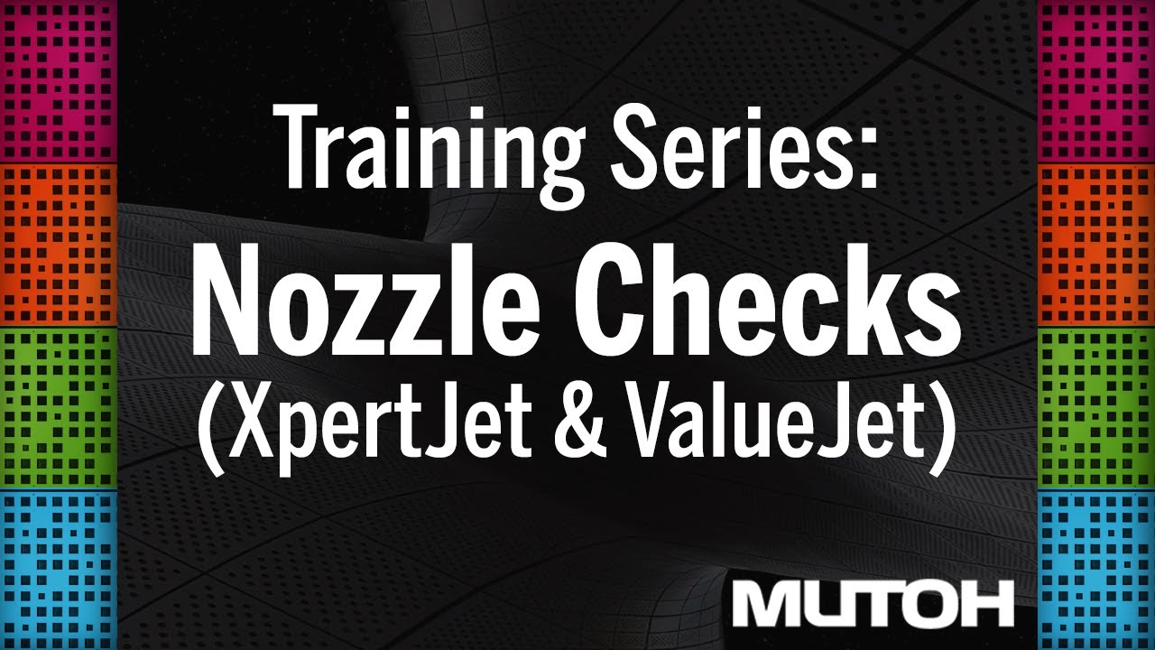 How to perform a Nozzle Check on Mutoh ValueJet and XpertJet Printers ...