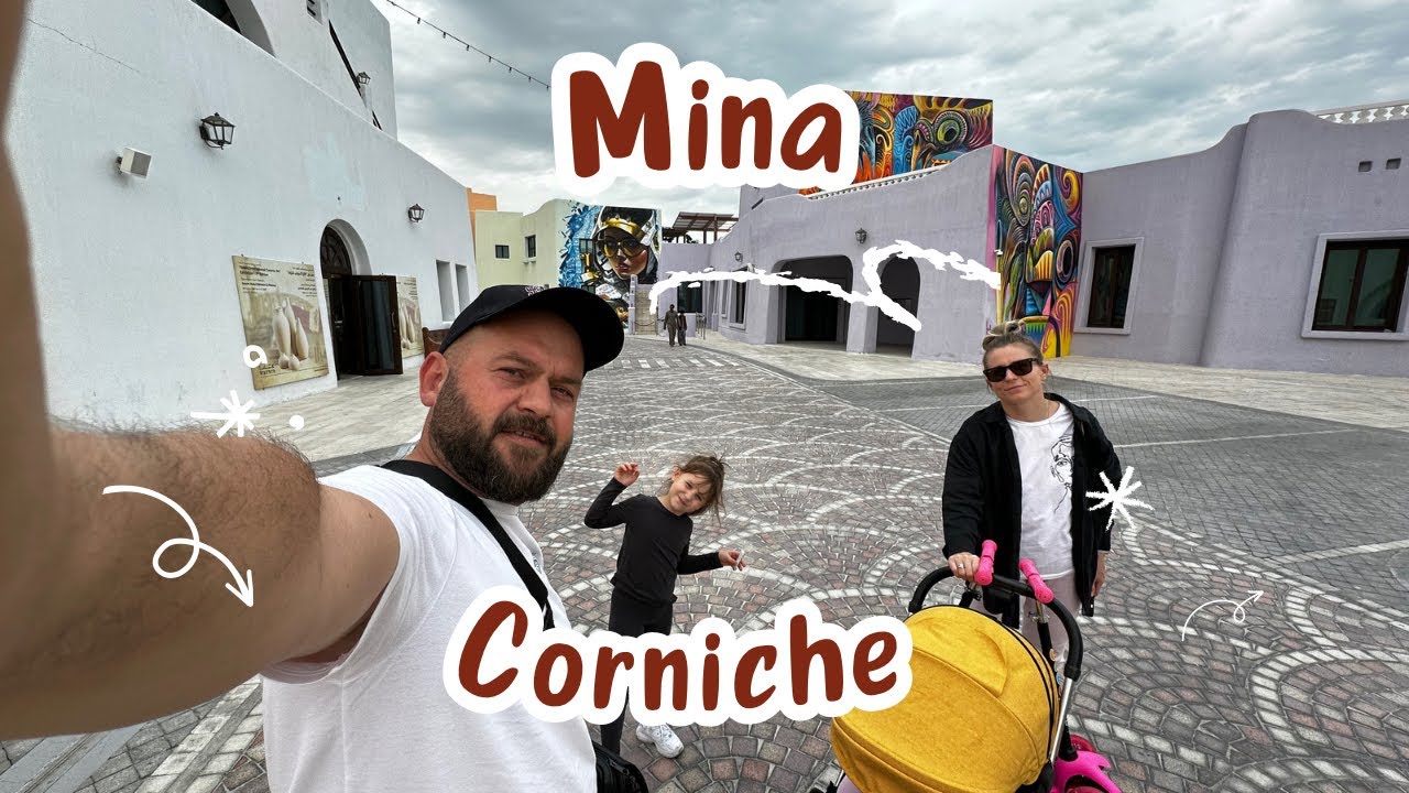 Înorat cerul azi în Qatar/Am fost la Mina Corniche - YouTube