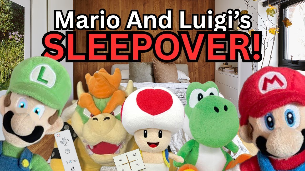 CPP: Mario and Luigi's Sleepover! - YouTube