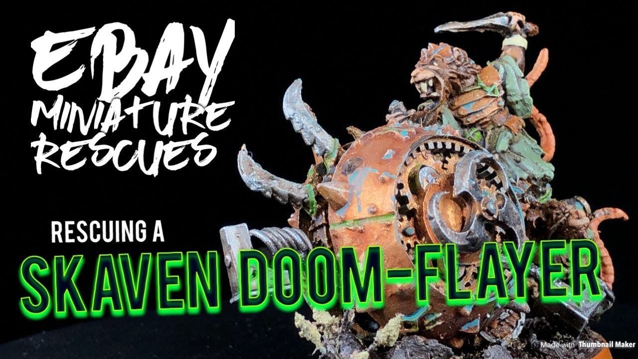 eBay Miniature Rescues - Skaven Doom-Flayer - YouTube