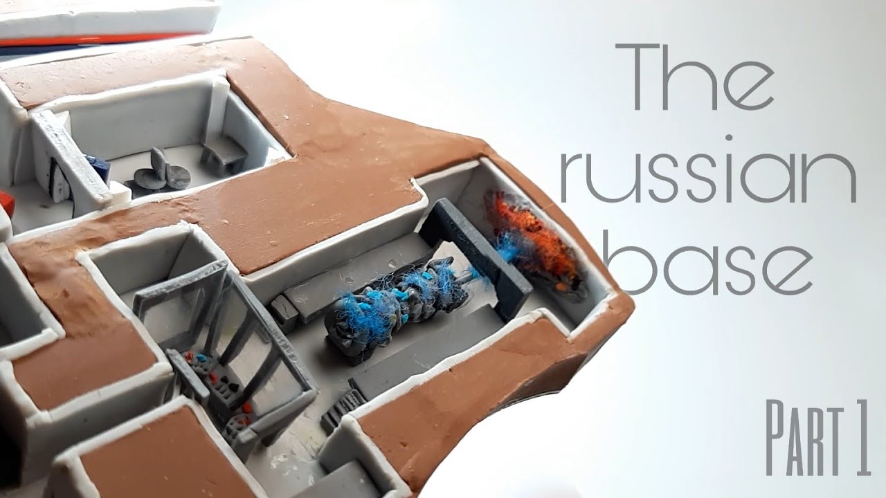 Stranger things The Russian base polymer clay tutorial - YouTube