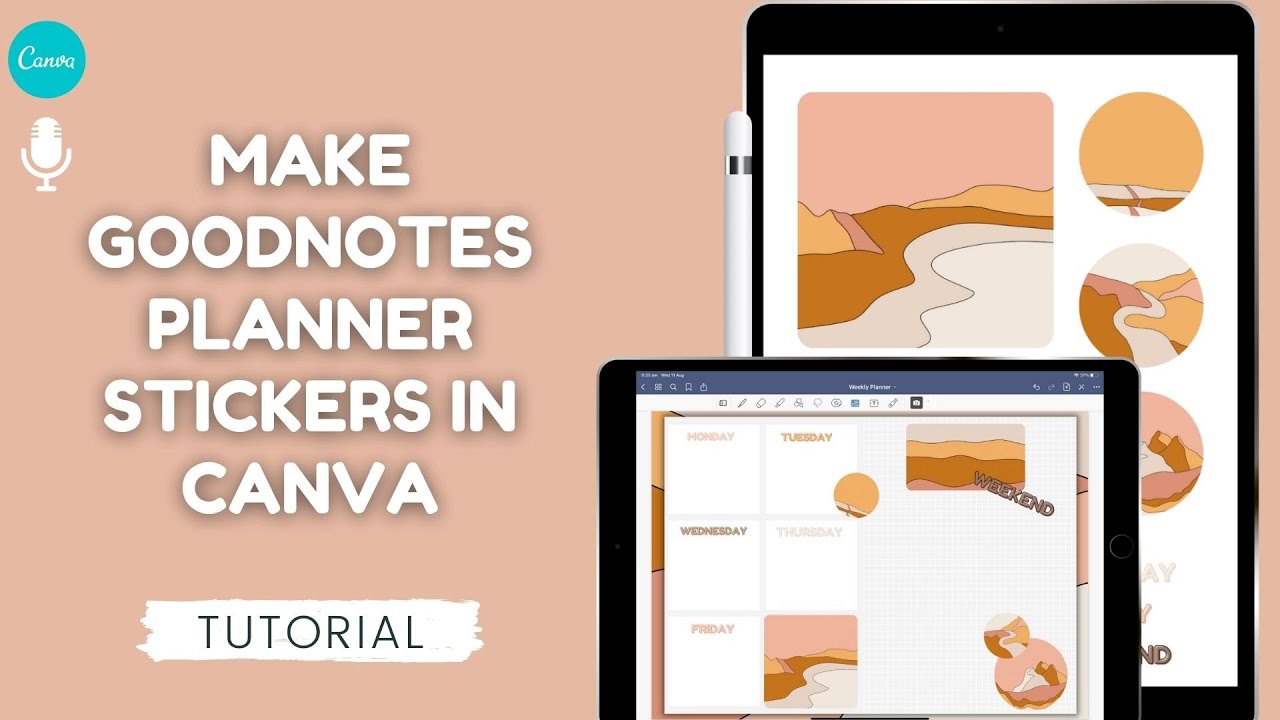How To Make Digital Planner Stickers For Goodnotes In Canva Tutorial How To Make Digital Planner Stickers For Goodnotes In Canva Tutorial
