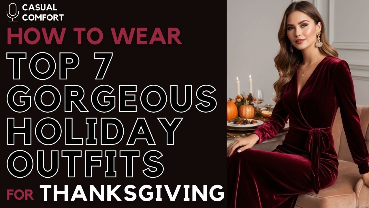 Top 7 Gorgeous Thanksgiving Outfits | Stylish & Chic Holiday Looks ...