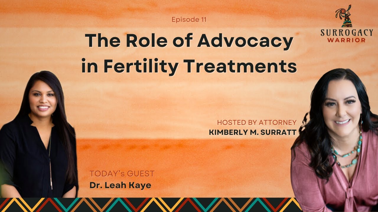 The Role of Advocacy in Fertility Treatments with Dr. Leah Kaye - YouTube