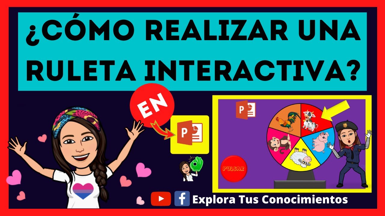 ¿CÓMO REALIZAR UNA RULETA INTERACTIVA, EN POWER POINT? - YouTube