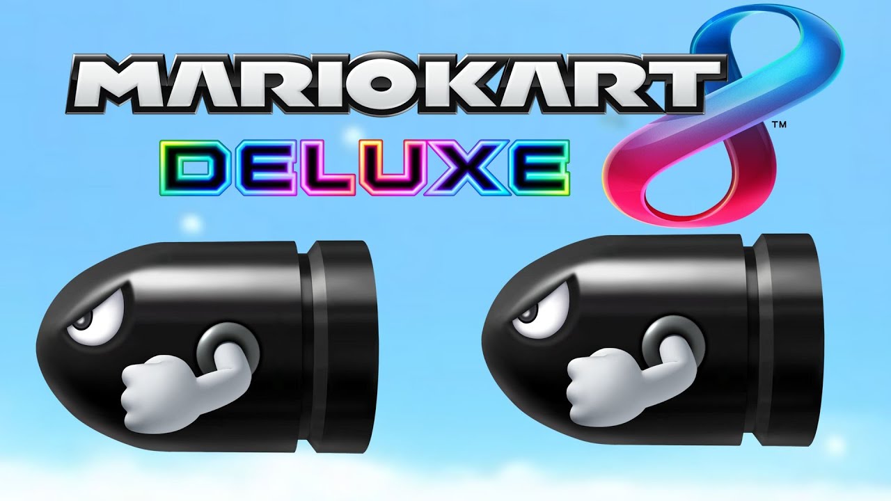 BULLET BILL TRAIN | Mario Kart 8 Deluxe | Episode 7 - YouTube