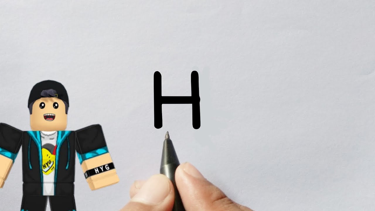KABURR, huruf H jadi gambar roblox HAYOGO lari dari kejaran CHOO CHOO ...