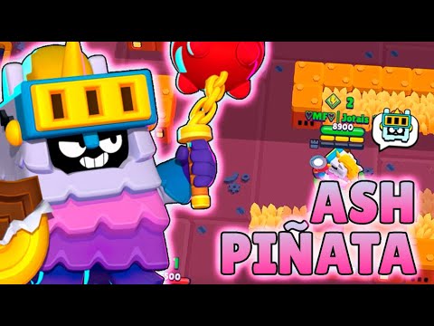 DESBLOQUEO LA NUEVA SKIN DE ASH PIÑATA 🪅 EN SU PRIMER DÍA DE ...