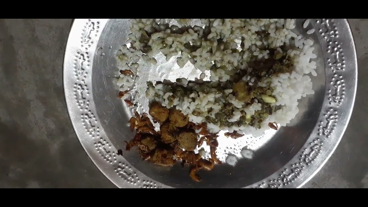 rice biri dali and soybean chingri fry #ricebiridalisoyachingrifry# ...