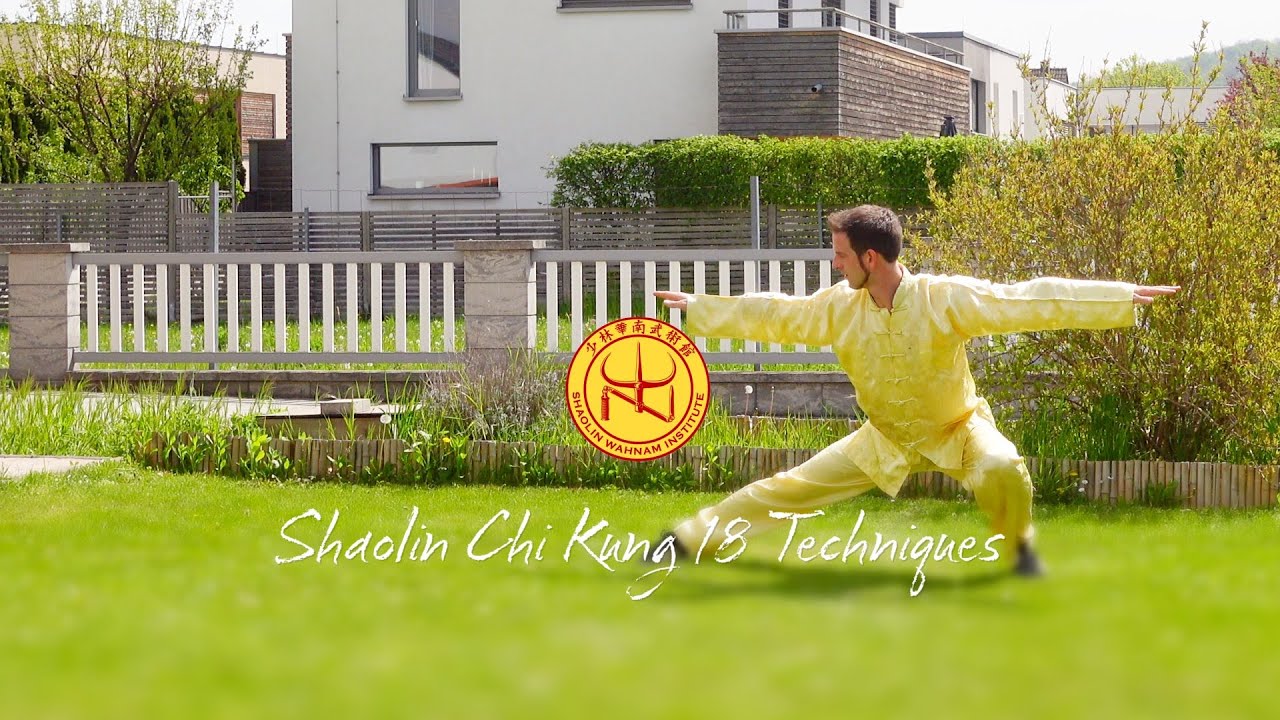 Shaolin Qi Gong 18 Techniques - YouTube