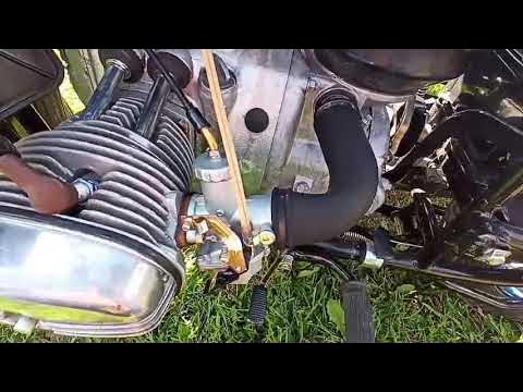 Мотоцикл Урал (тест драйв карбюраторов pz 32) - YouTube