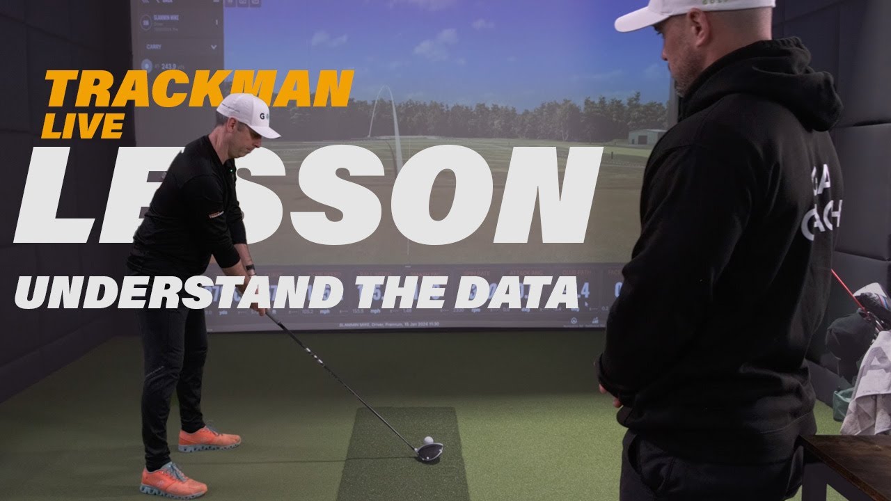 Live Trackman Lesson | How to understand Data on Trackman | Improve ...