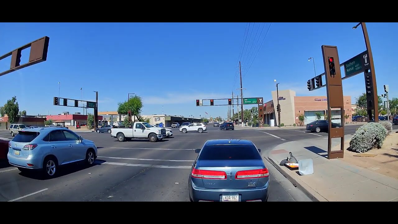 Freeway I-60 Rural Rd. , Southern Ave, Tempe, Arizona. - YouTube