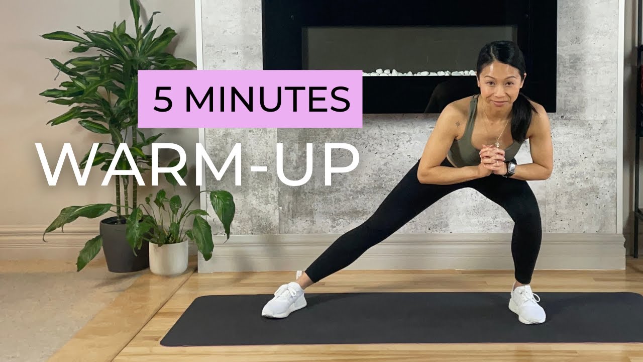 5 MIN LOW IMPACT WARM UP - MOBILITY WORK - YouTube