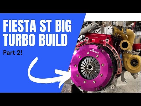 MK7 Fiesta ST180 1.6 Ecoboost big turbo forged engine build -- Part 2 ...