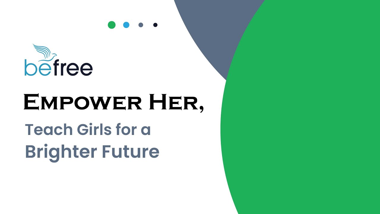 Empower Her, Teach Girls for a Brighter Future 💜 - YouTube