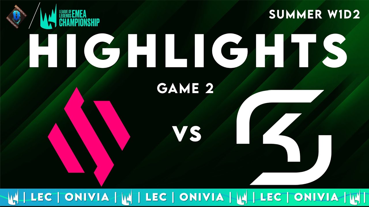 BDS vs SK Highlights Game 2 — LEC Summer 2025 — Team BDS vs SK Gaming by Onivia - YouTube