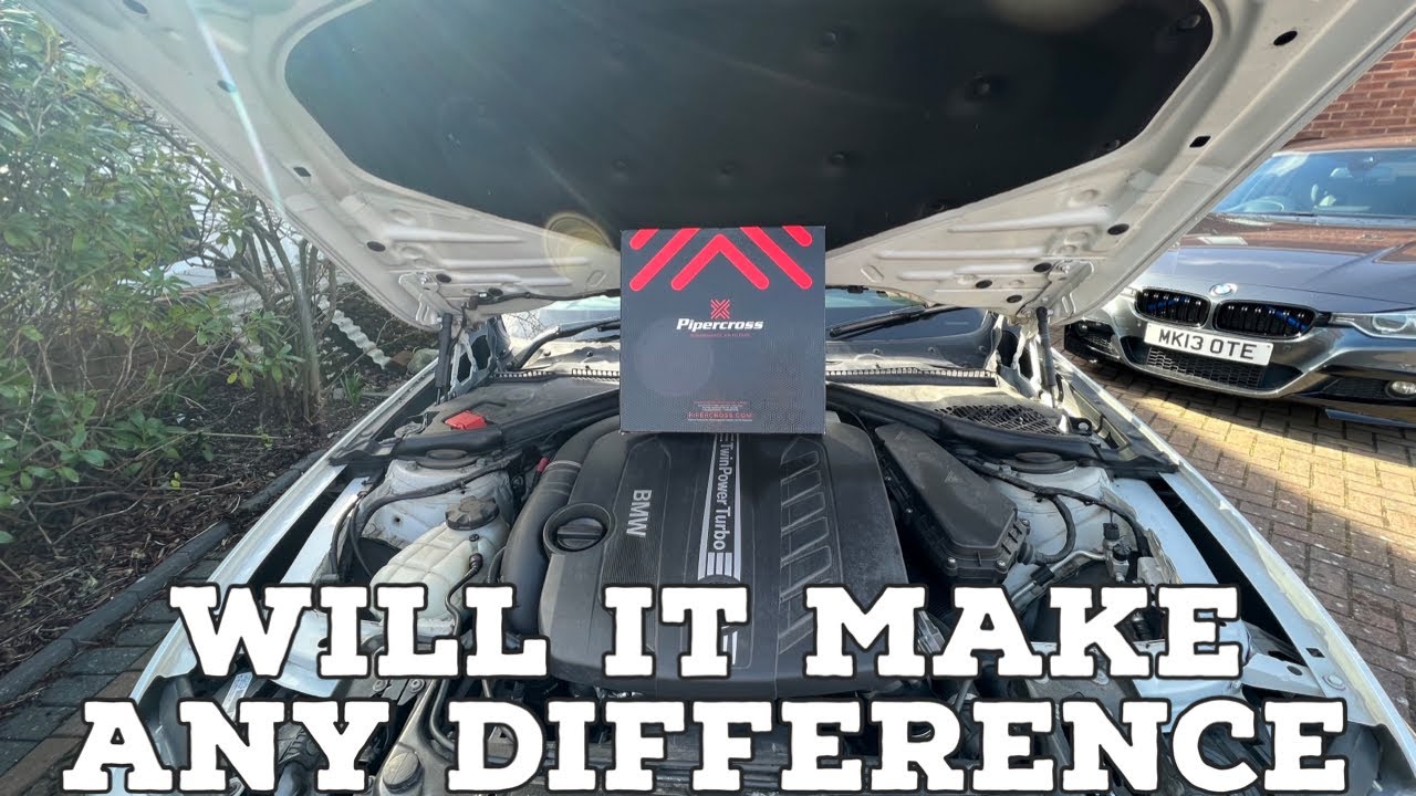 BMW f30 330d pipercross air filter fitted.. will there be any ...