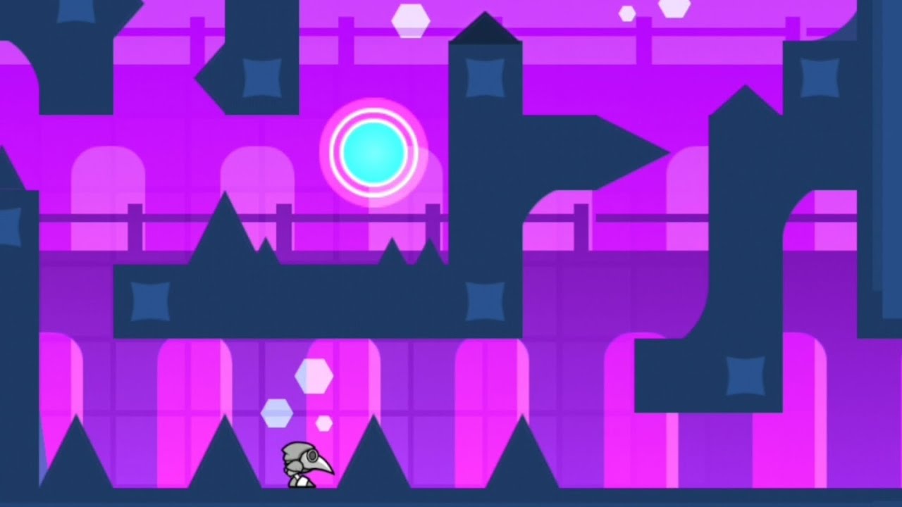 Прохождение уровня "10 Rooms For Fun" - Geometry Dash + (All coins ...