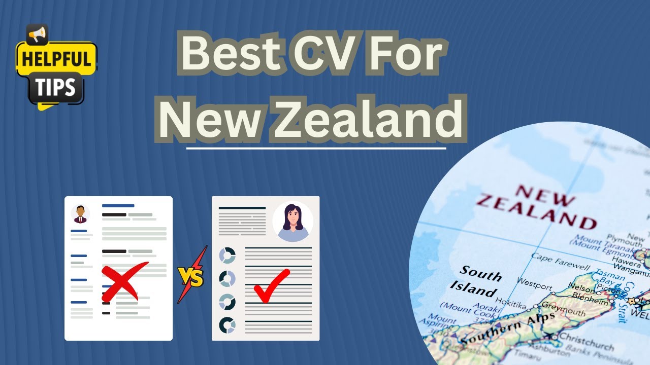 How to Make New Zealand Format CV/Resume | Create a CV for New Zealand ...