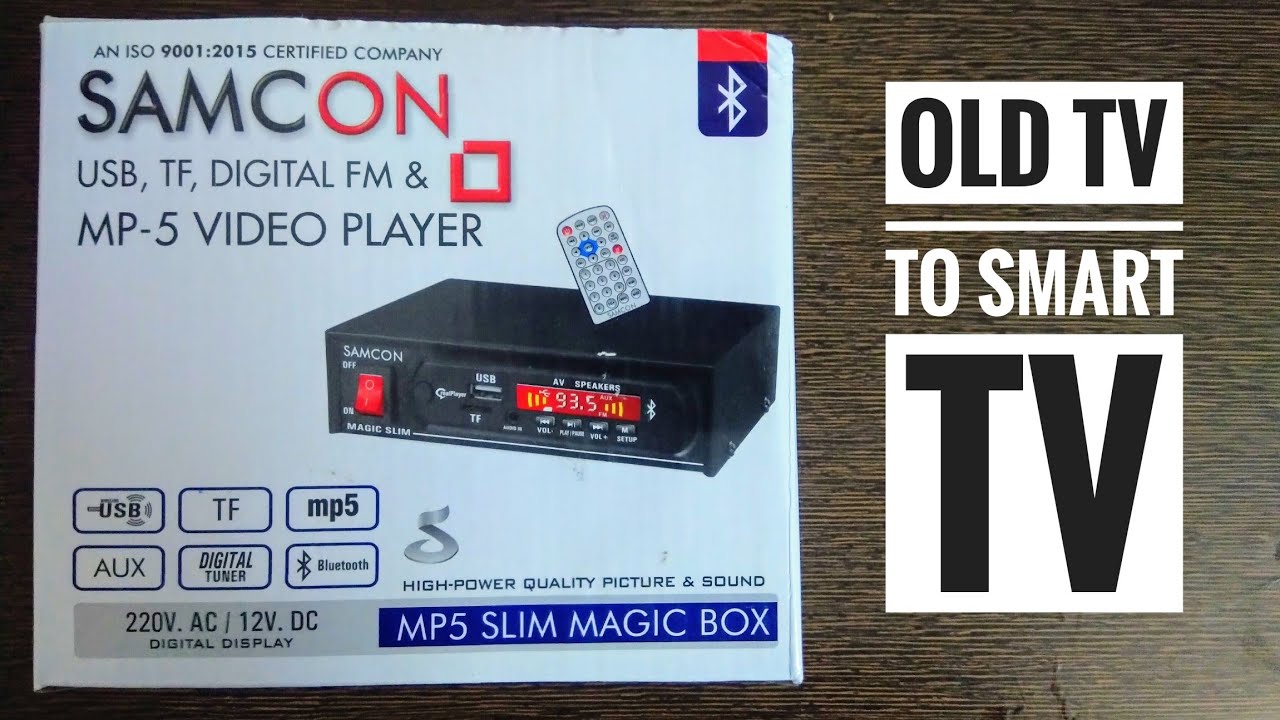 Convert Old TV to Smart TV | Samcon Video Player - YouTube
