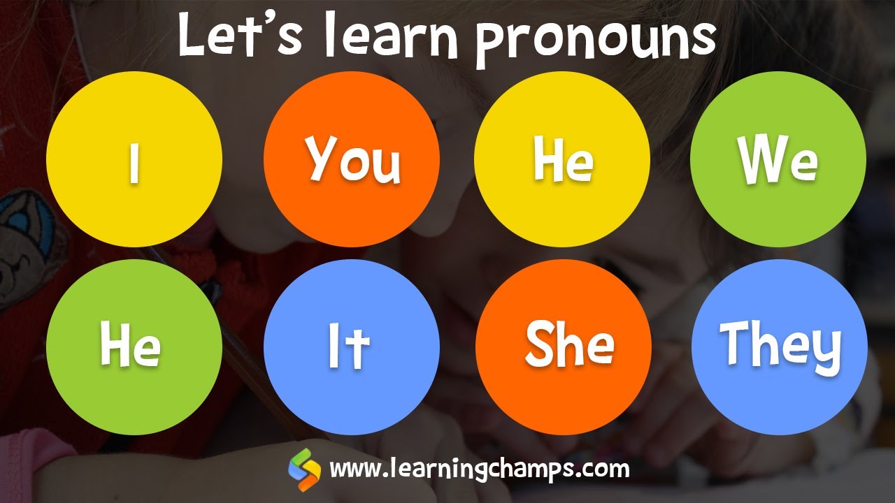 Let's Learn Pronouns with Learning Champs - YouTube