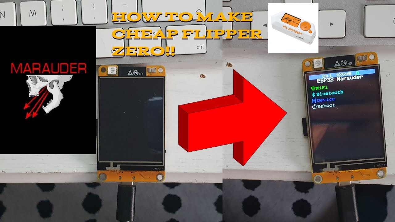HOW TO MAKE A CHEAP FLIPPER ZERO! (CYD with marauder) - YouTube