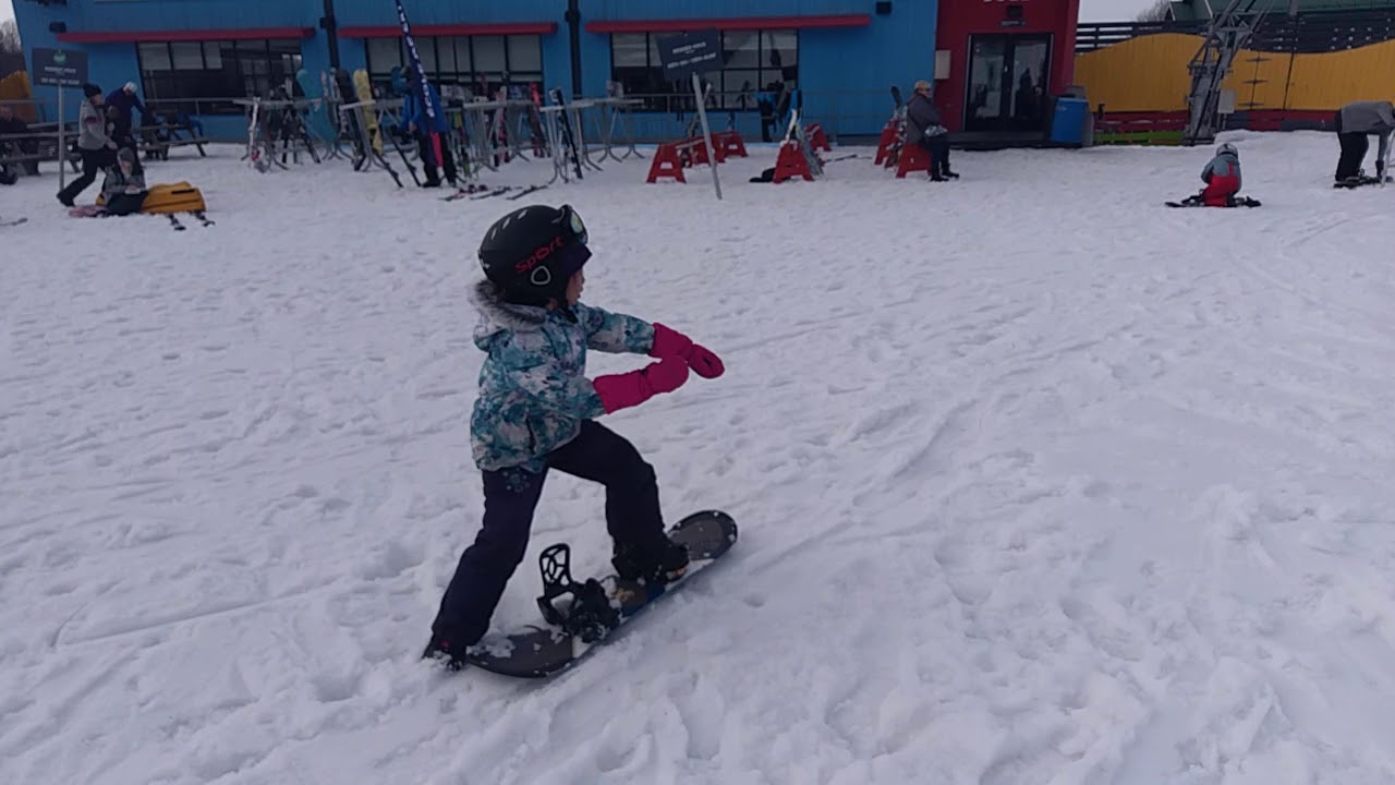 2020 Spring break Bromont snow boarding 2 - YouTube