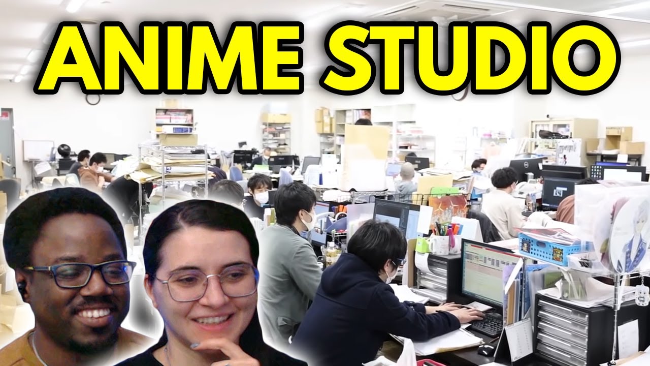 Tour of an Anime Studio in Japan — Reaction - YouTube