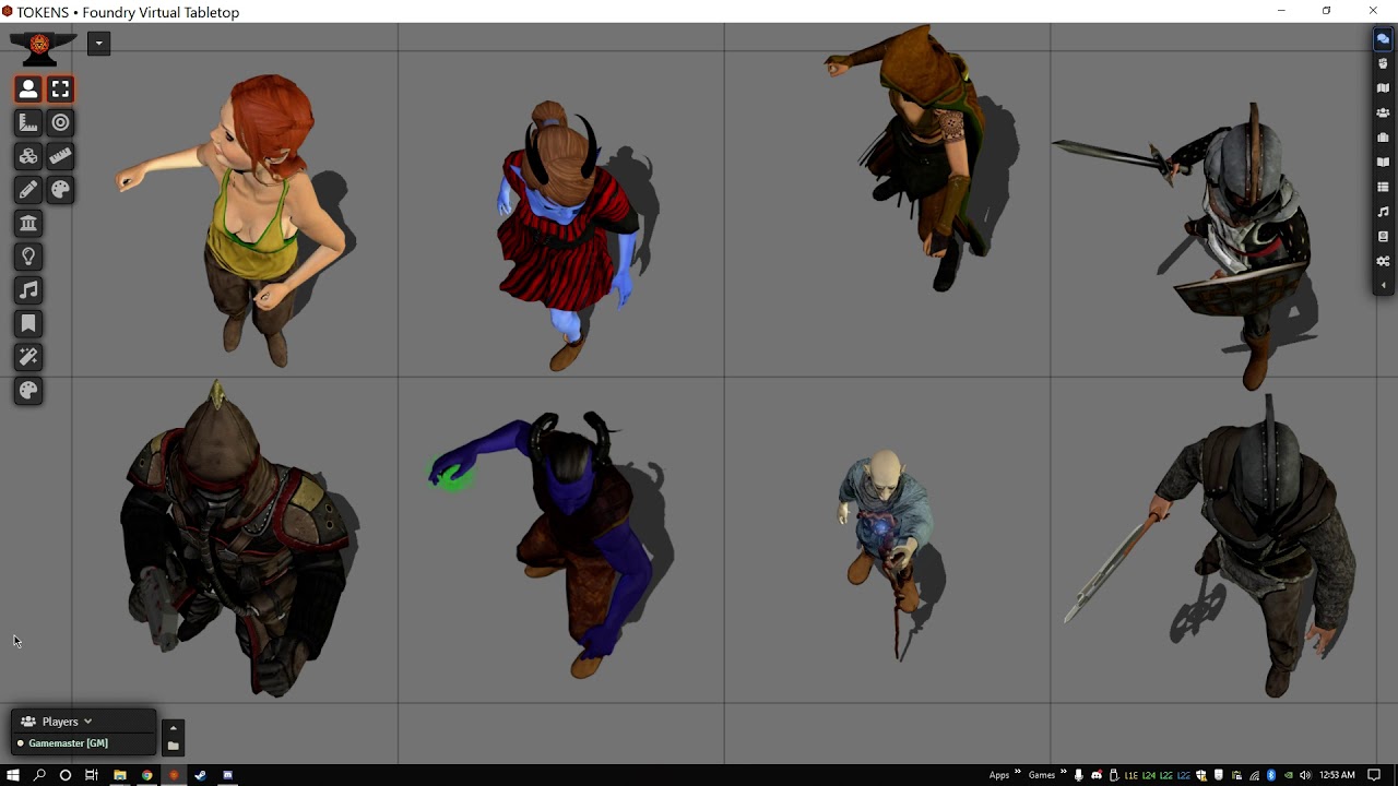 Animated Token Set 3: WIP - YouTube