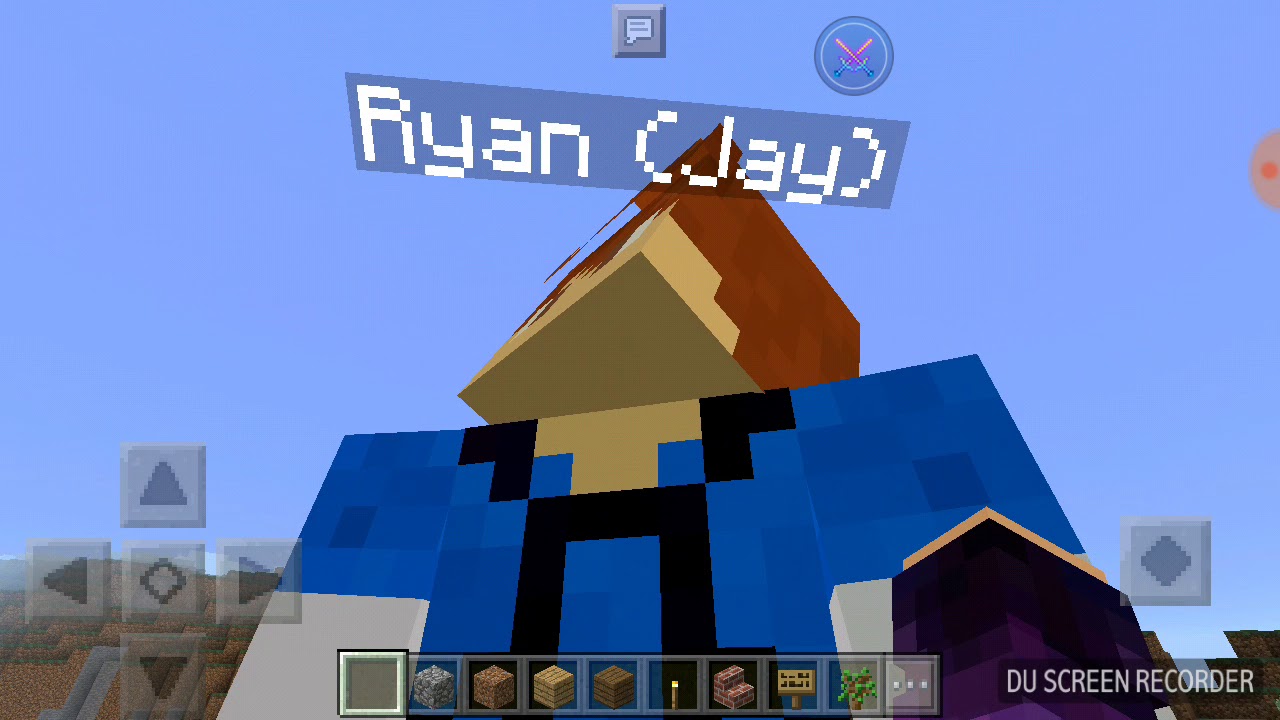 Playing Minecraft with ryan (he was afk)! - YouTube