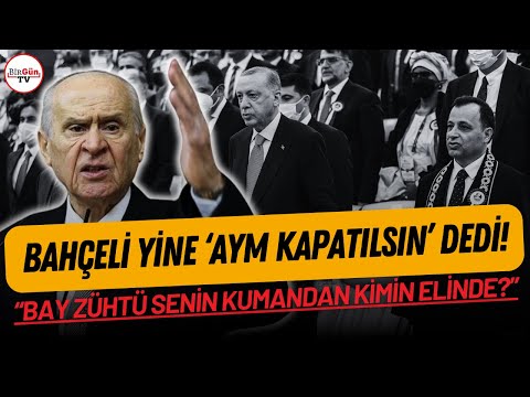 Bahçeli'nin hedefinde yine AYM vardı! \