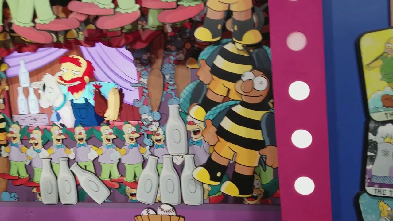 Simpson's Ride Queue - YouTube