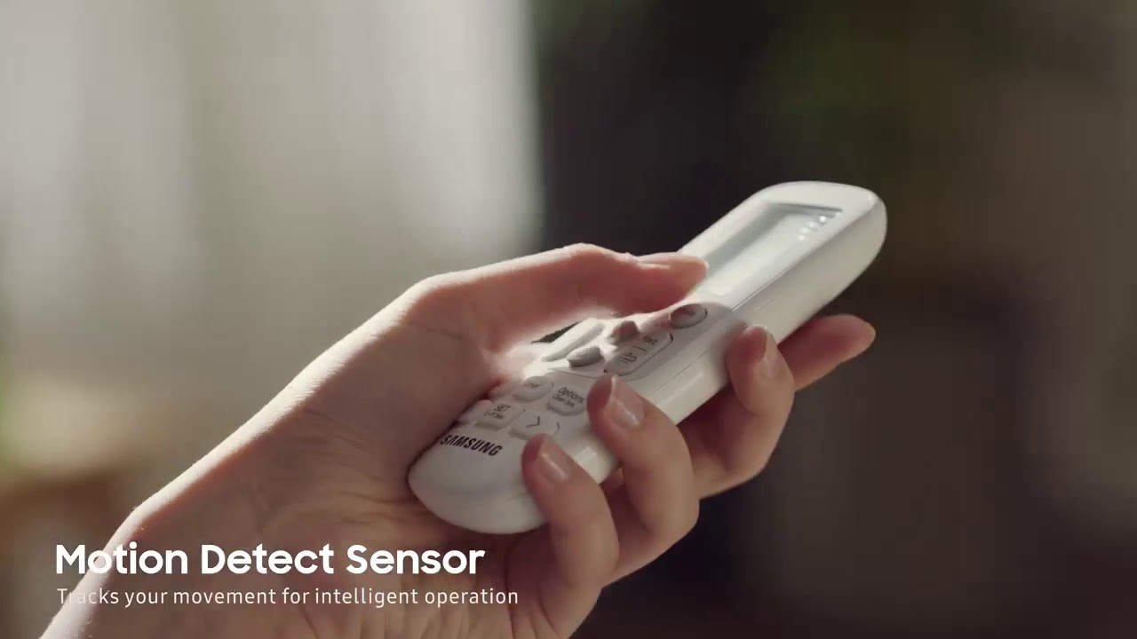 Samsung Wind Free Air Conditioner Motion Detect Sensor - YouTube