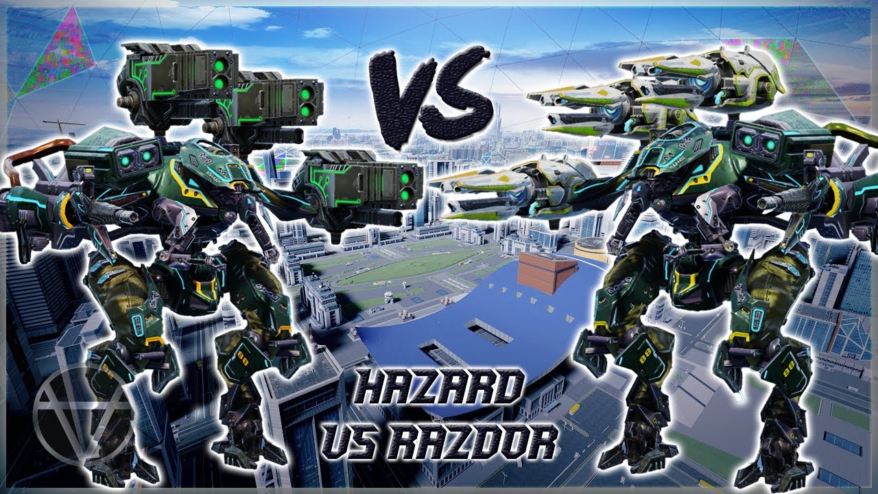 [WR] 🔥 Cryptic HAZARD VS Spirit RAZDOR – Mk3 Comparison | War Robots ...
