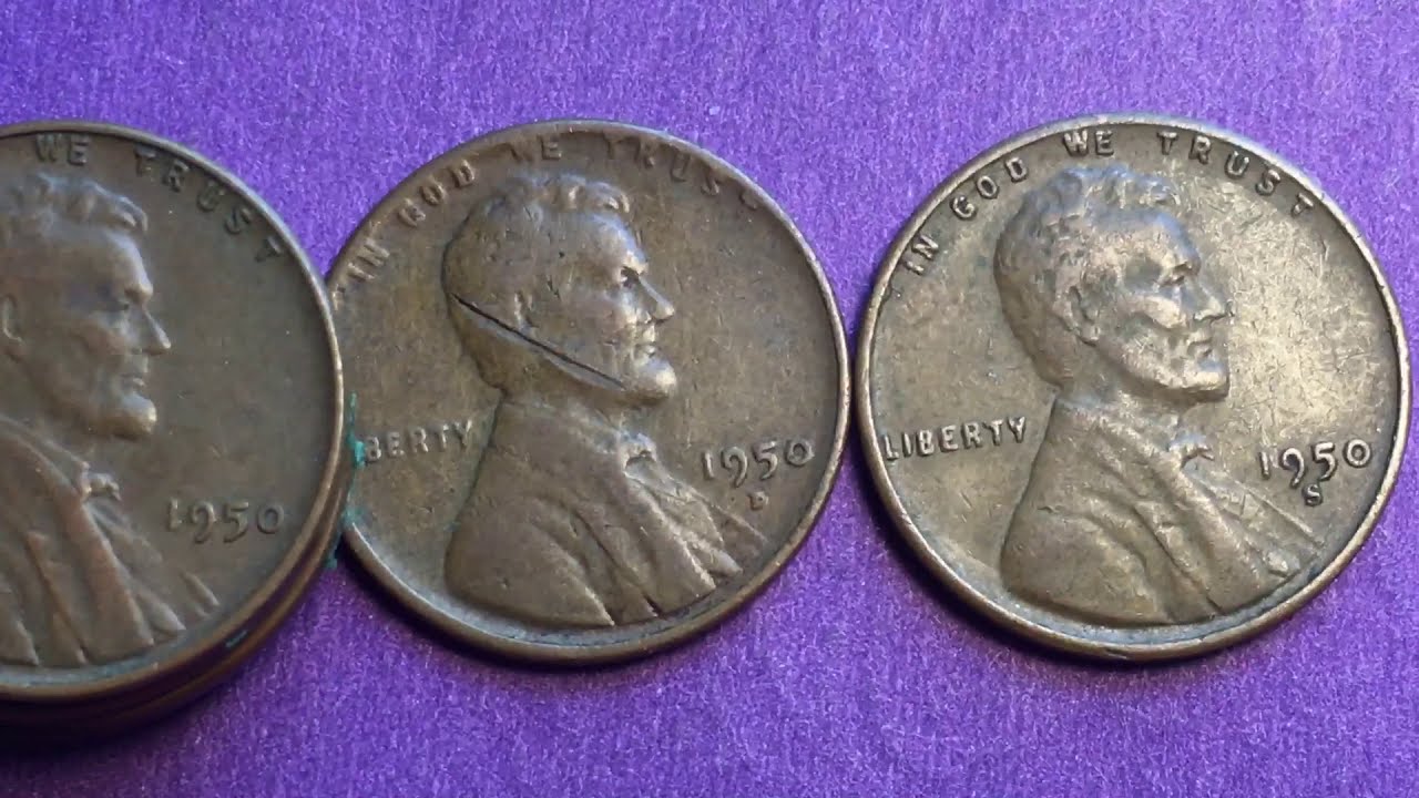 US One Cent 1950 Penny Collection S D And Philadelphia Mints 750 us-one-cent-1950-penny-collection-s-d-and-philadelphia-mints-750